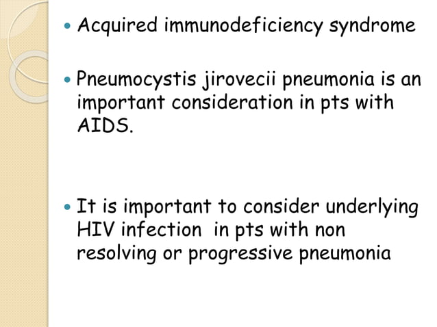 Non resolving pneumonia | PPTX | Infectious Diseases | Diseases and ...
