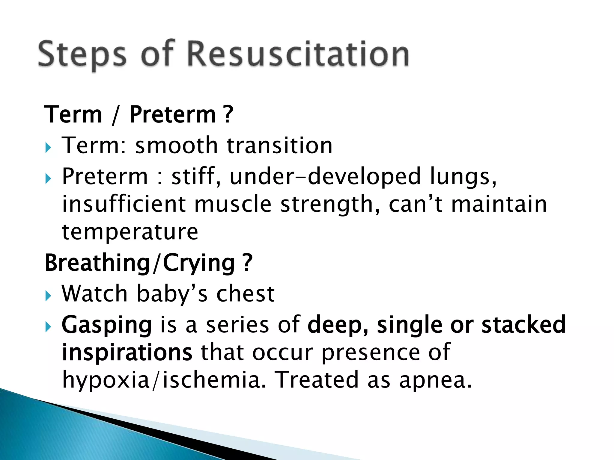 Neonatal Resuscitation Program | PPTX