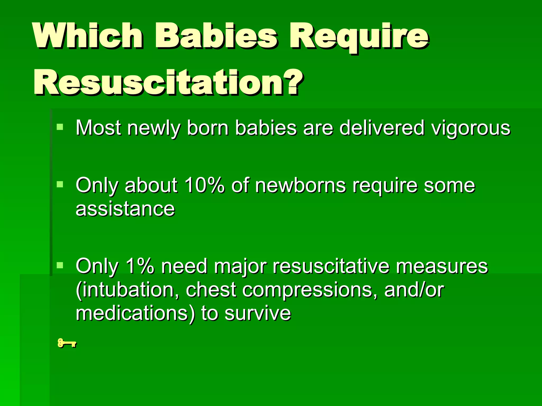 Newborn Resuscitation Program | PPT