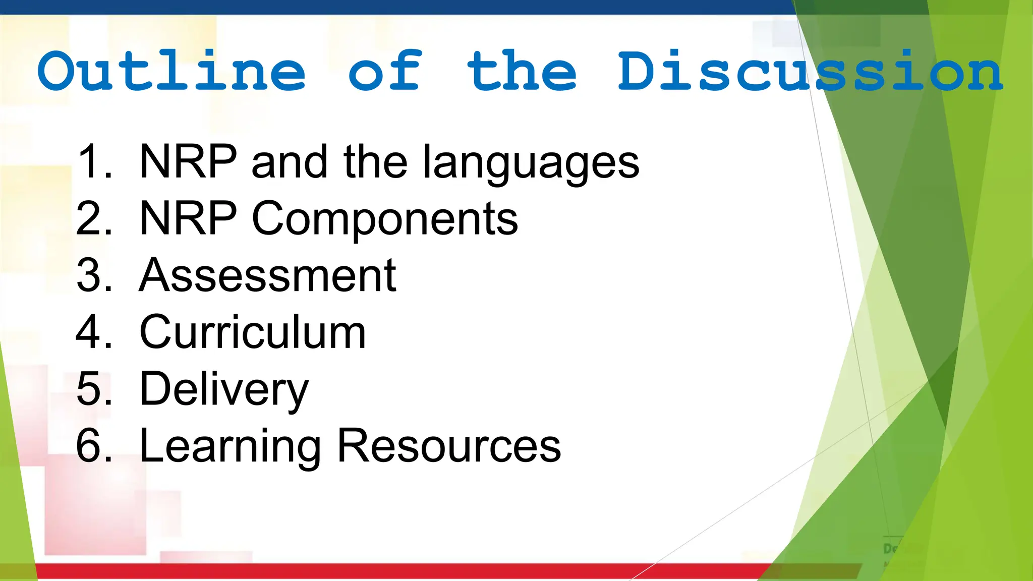 NRP-ON-CATCH-UP-FRIDAYS AN READING INITIATIVE | PPTX