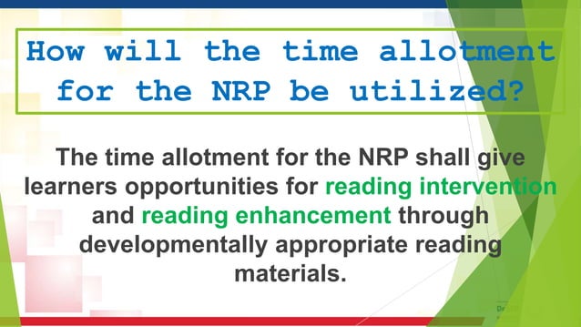 NRP-ON-CATCH-UP-FRIDAYS AN READING INITIATIVE | PPTX | Educational ...
