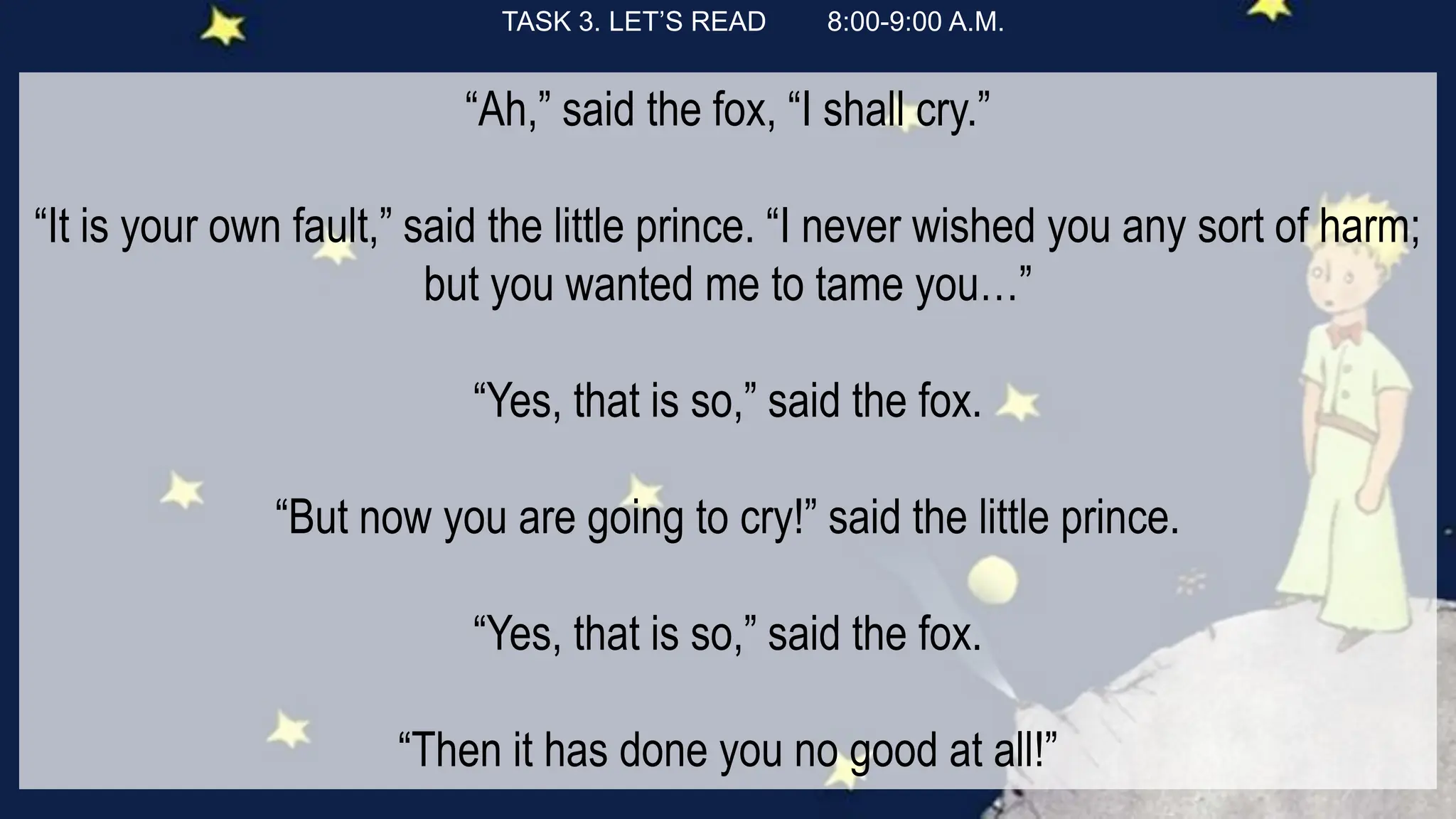 NAtional Reading Program-THE LITTLE PRINCE.pptx
