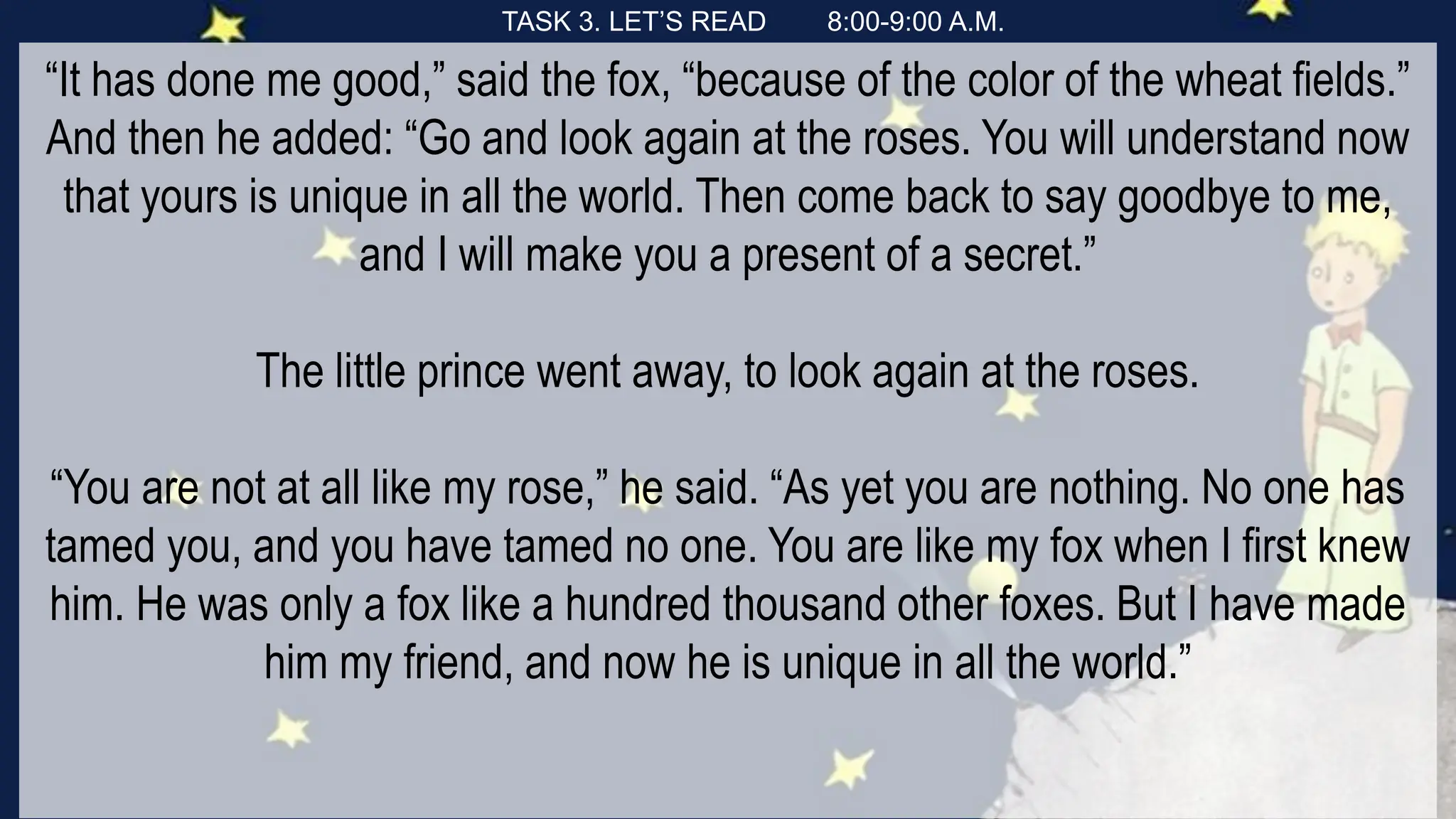 NAtional Reading Program-THE LITTLE PRINCE.pptx