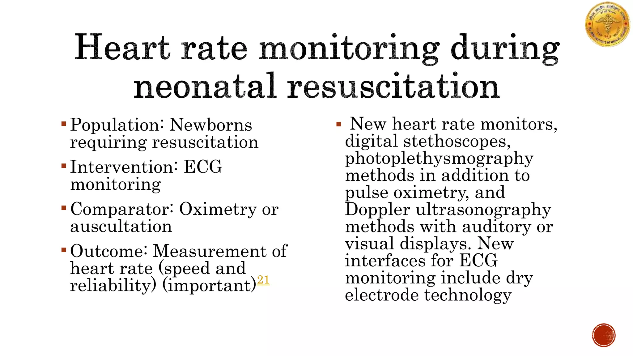 NRP neonatal resuscitation protocol recommendations 2020 | PPTX
