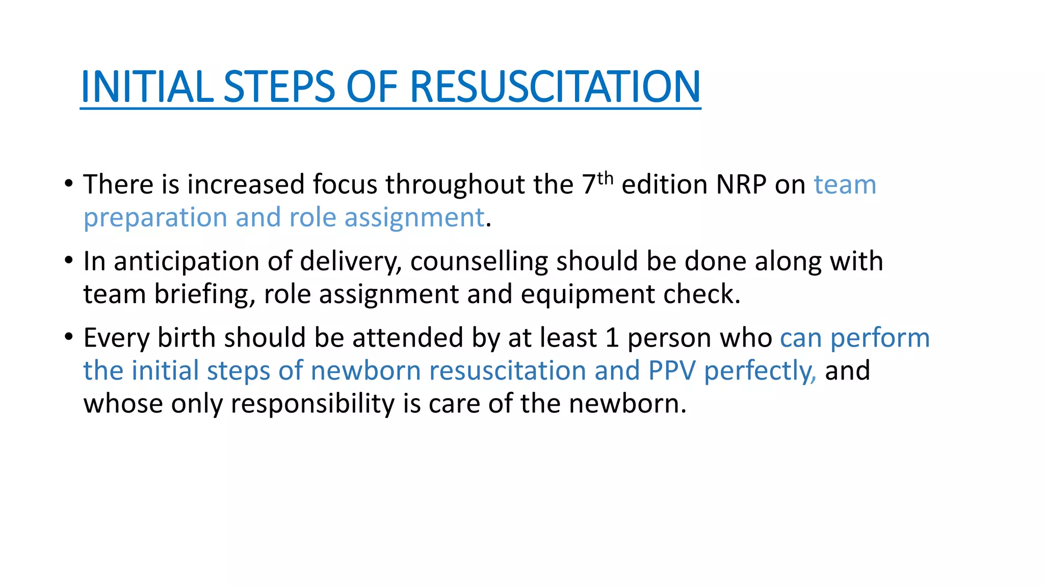 NEONATAL RESUSCITATION PROGRAM/NALS - LATEST GUIDELINES 7TH EDITION | PPTX