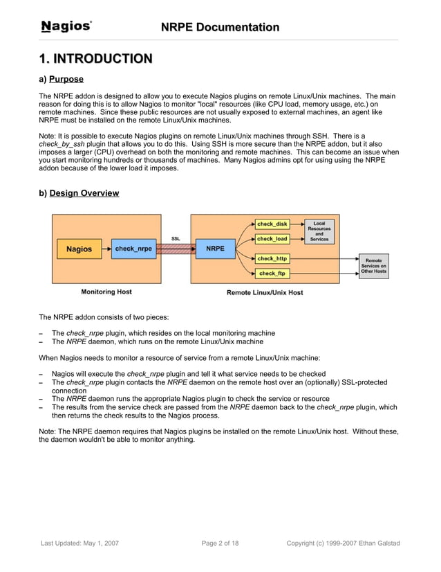 Nagios nrpe | PDF | Cloud Computing | Internet