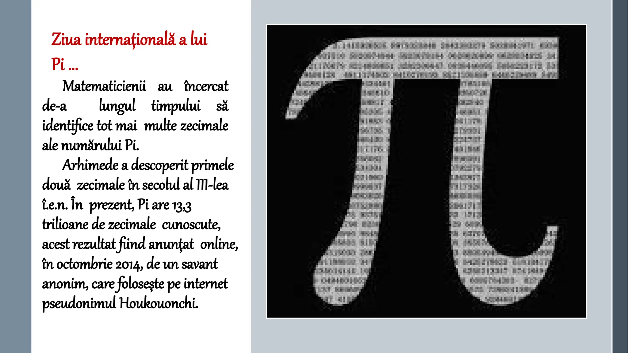 nr pi.pptxdfggs prezentare biografia numărului pi | PPTX