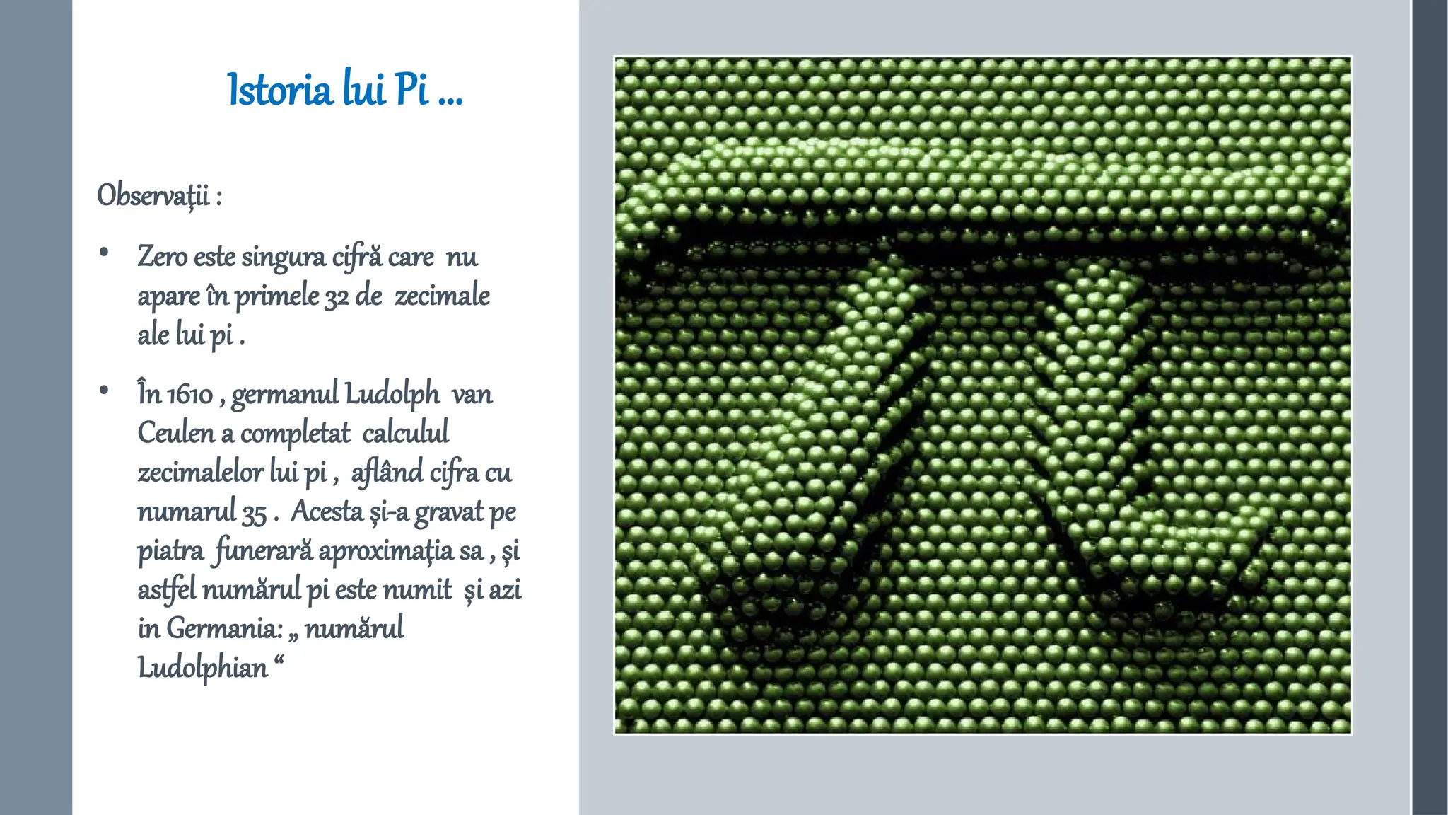 nr pi.pptxdfggs prezentare biografia numărului pi | PPTX