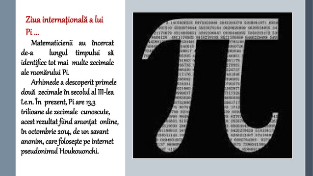 nr pi.pptxdfggs prezentare biografia numărului pi | PPTX