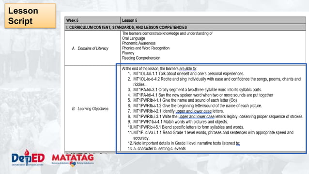 NRP_LessonScripts national reading program | PPTX
