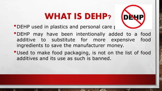 Be careful what you eat | PPTX