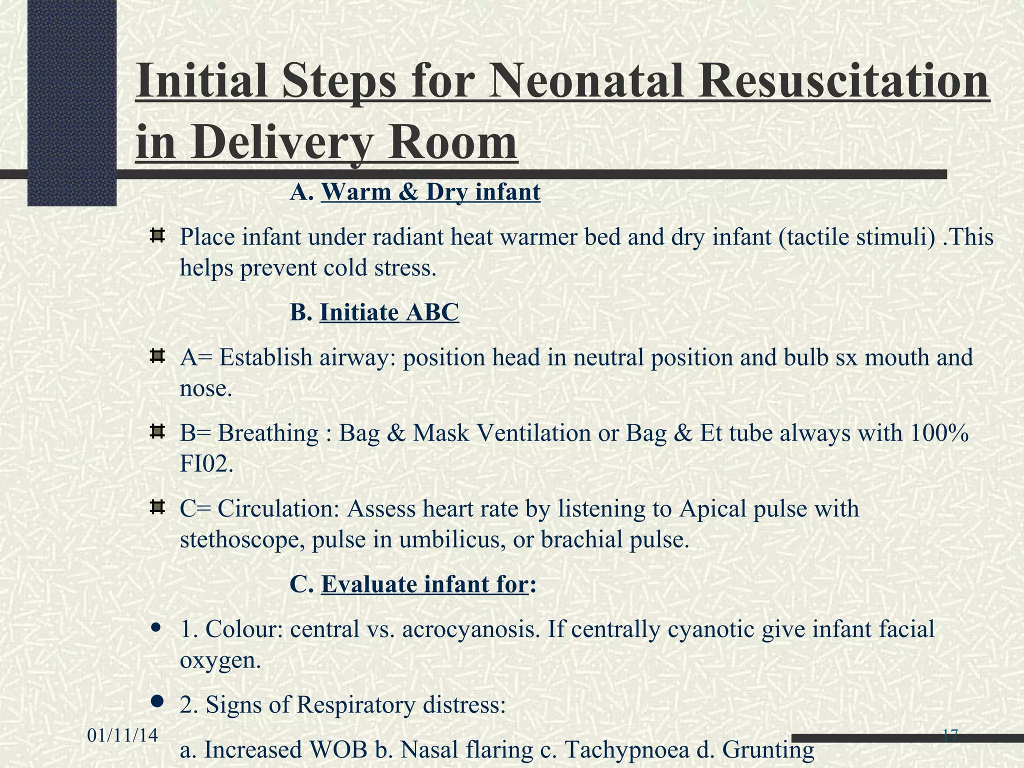Neonatal Resuscitation (NR),(Kurdistan) | PPT