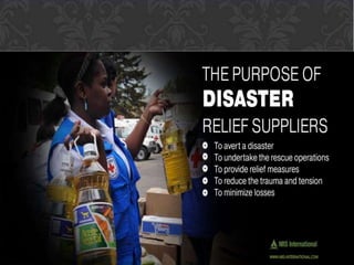 NRS international is an NGO, work for Disaster Affected people. | PPTX