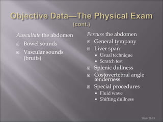01. ASSESSMENT OF THE ABDOMEN NRS 102. PPT | PPT