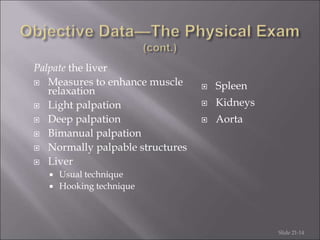 01. ASSESSMENT OF THE ABDOMEN NRS 102. PPT | PPT