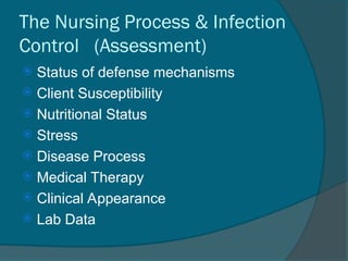 NRS110Lecture3InfectionControl for nursing ppt | PPT