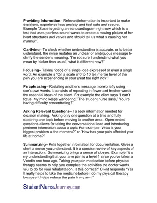 Nrs225 therapeuticcommunications | PDF