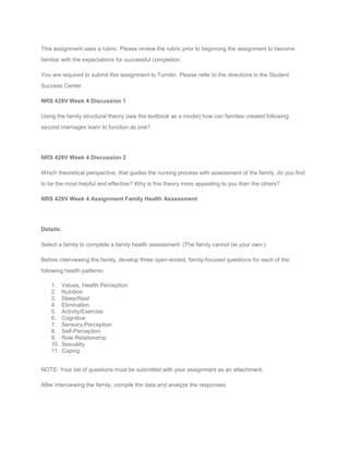 Nrs 429 v entire course grand canyon | PDF