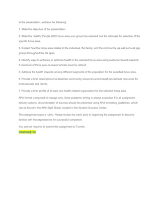 Nrs 429 v week 5 assignment clc | PDF