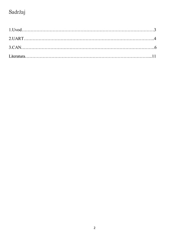 Asynchronous serial data transfer, UART and CAN controller | PDF | Free Download