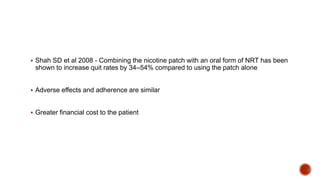 NICOTINE REPLACEMENT THERAPY | PPTX