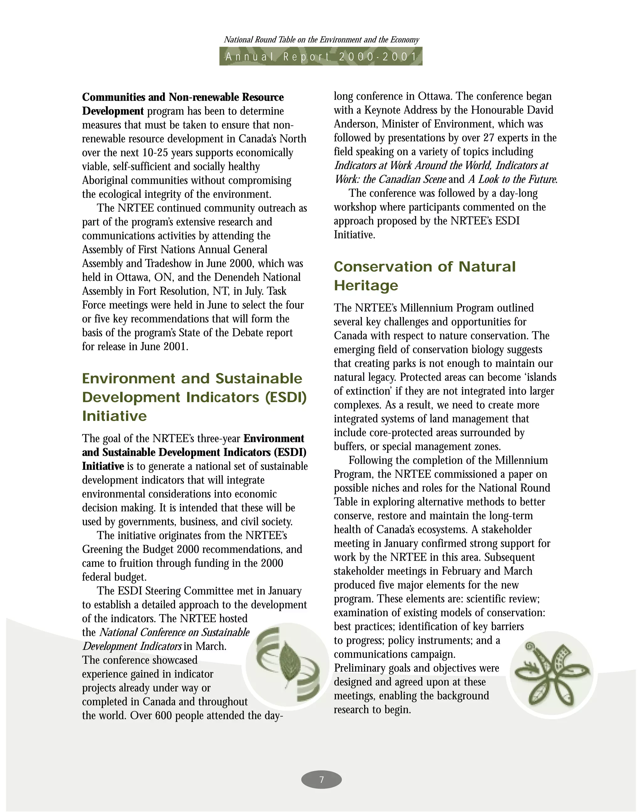 Nrt annual-report-2000-2001-eng | PDF