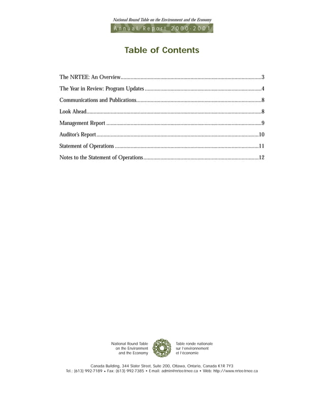 Nrt annual-report-2000-2001-eng | PDF