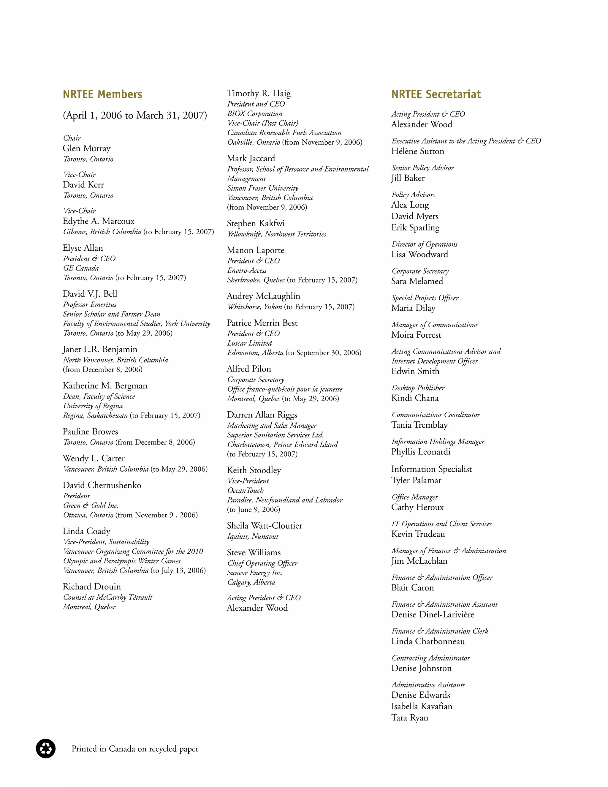 Nrt annual-report-2006-2007-eng | PDF