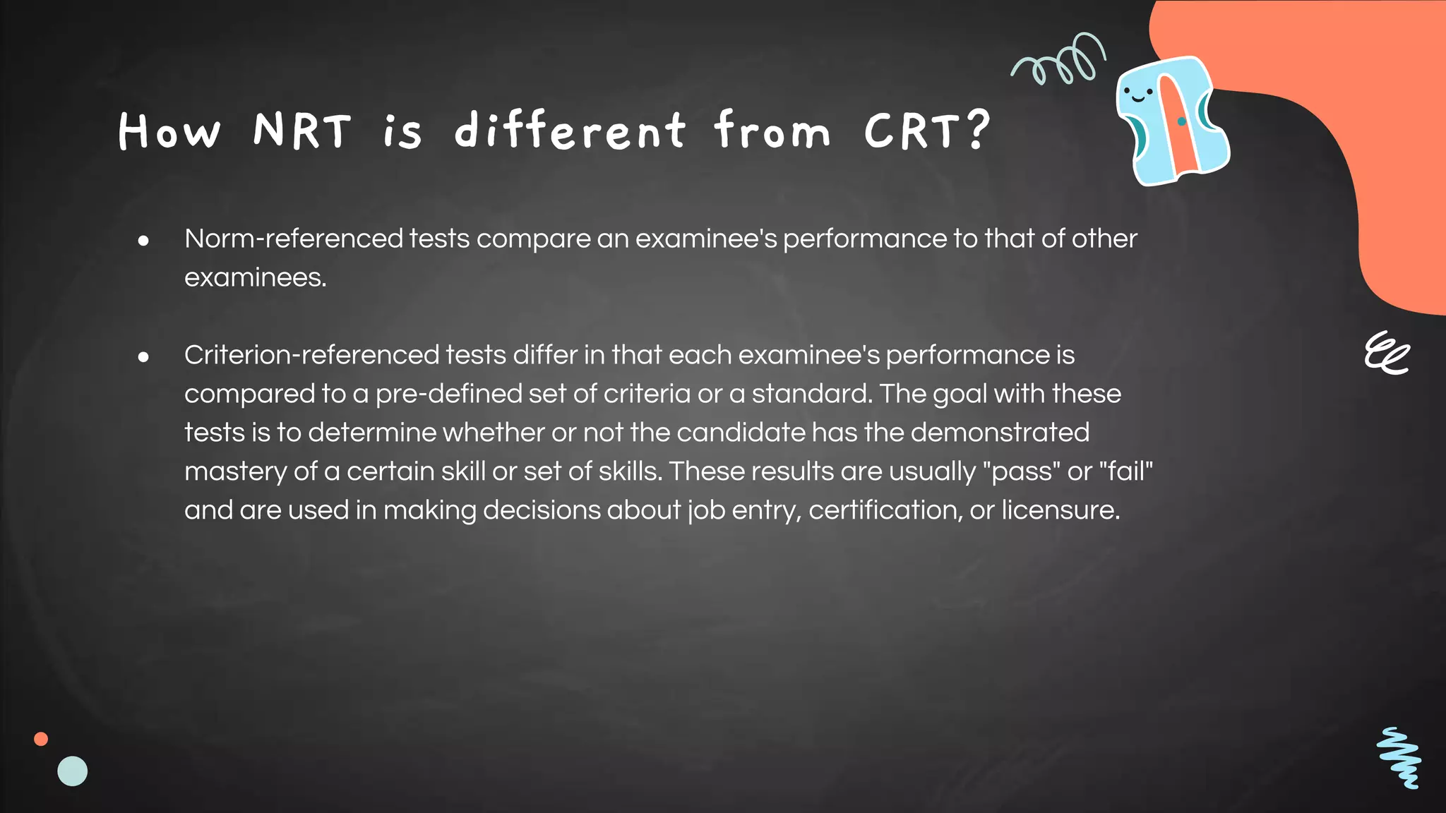 Classification of Assessment based on Nature of Interpretation-Norms ...