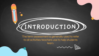 Classification of Assessment based on Nature of Interpretation-Norms ...