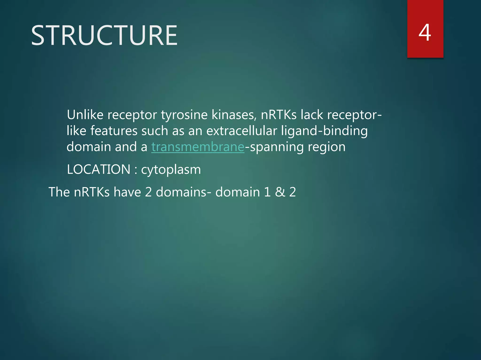 Non receptor tyrosine kinases | PPTX