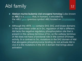 Non receptor tyrosine kinases | PPTX | Endocrine and Metabolic Diseases ...