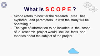 Nrusing Research 1 Scope and limitation Significance of the study.pptx