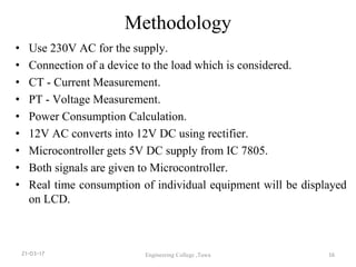 energy consumption calculator | PPTX