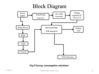 energy consumption calculator | PPTX