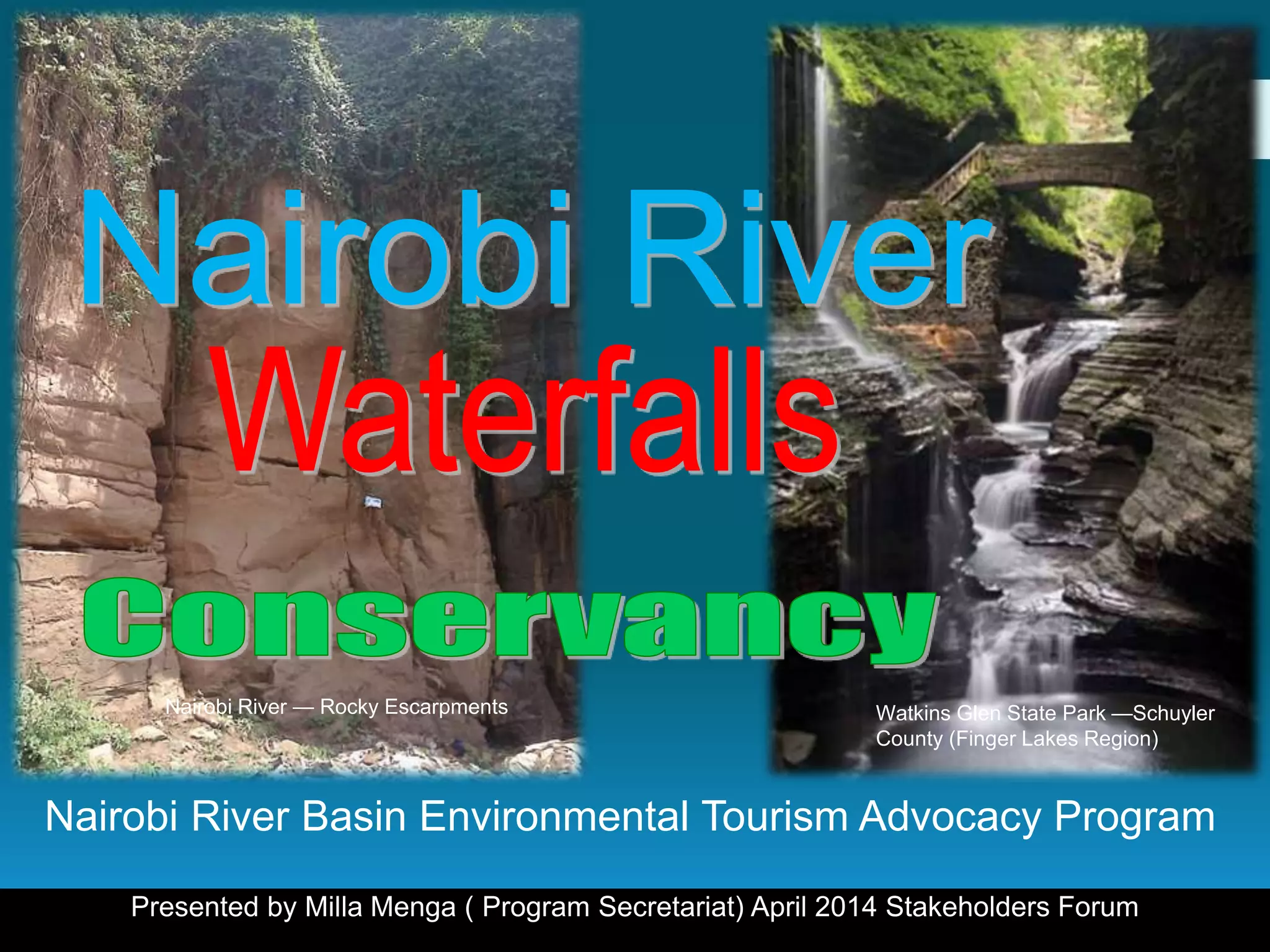 Nairobi River Tourism Background presentation | PPT