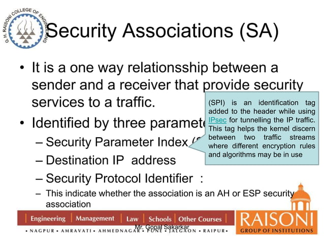 Firewall, Trusted Systems,IP Security ,ESP Encryption and ...