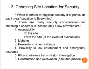Physical Security | PPTX