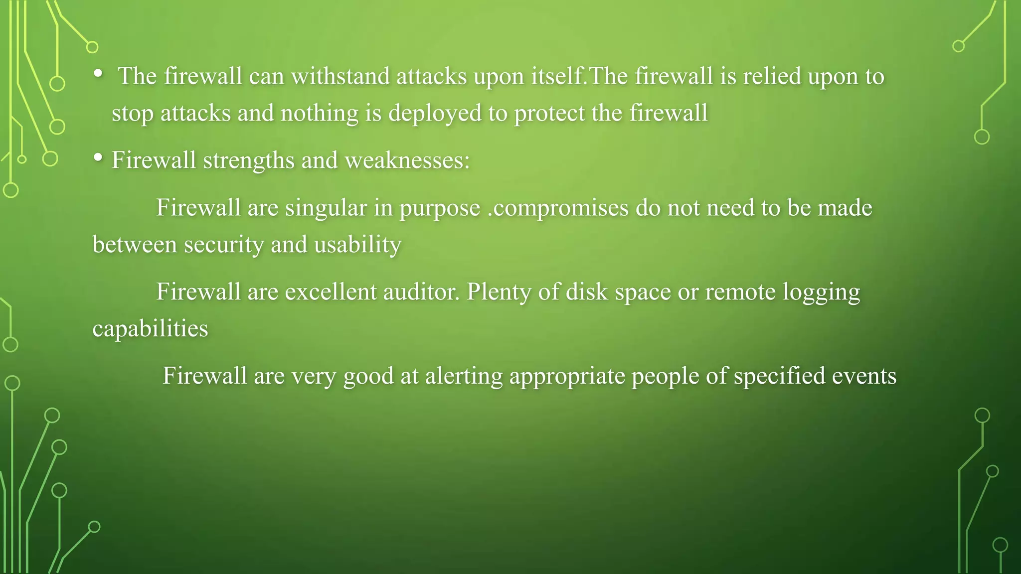 Firewall in Network Security | PPTX