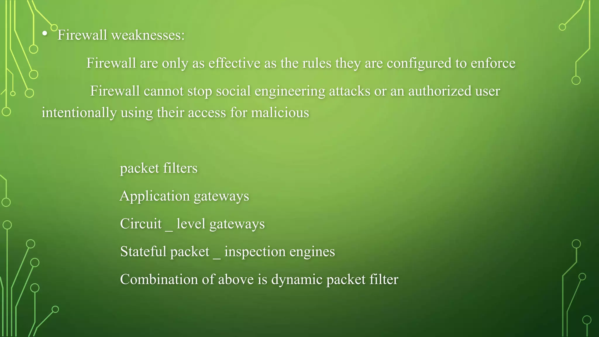 Firewall in Network Security | PPTX