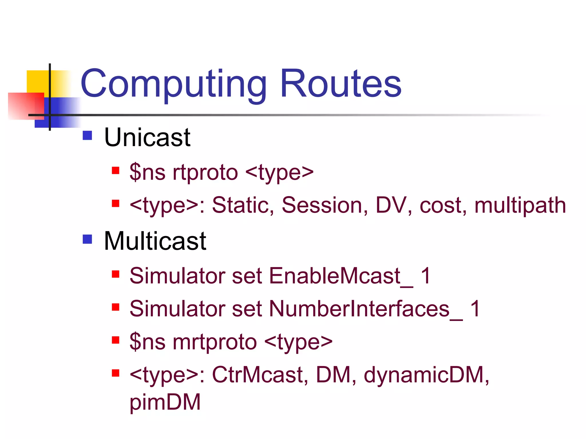 Ns 2 Network Simulator An Introduction | PPT | Computer Networking | Computing