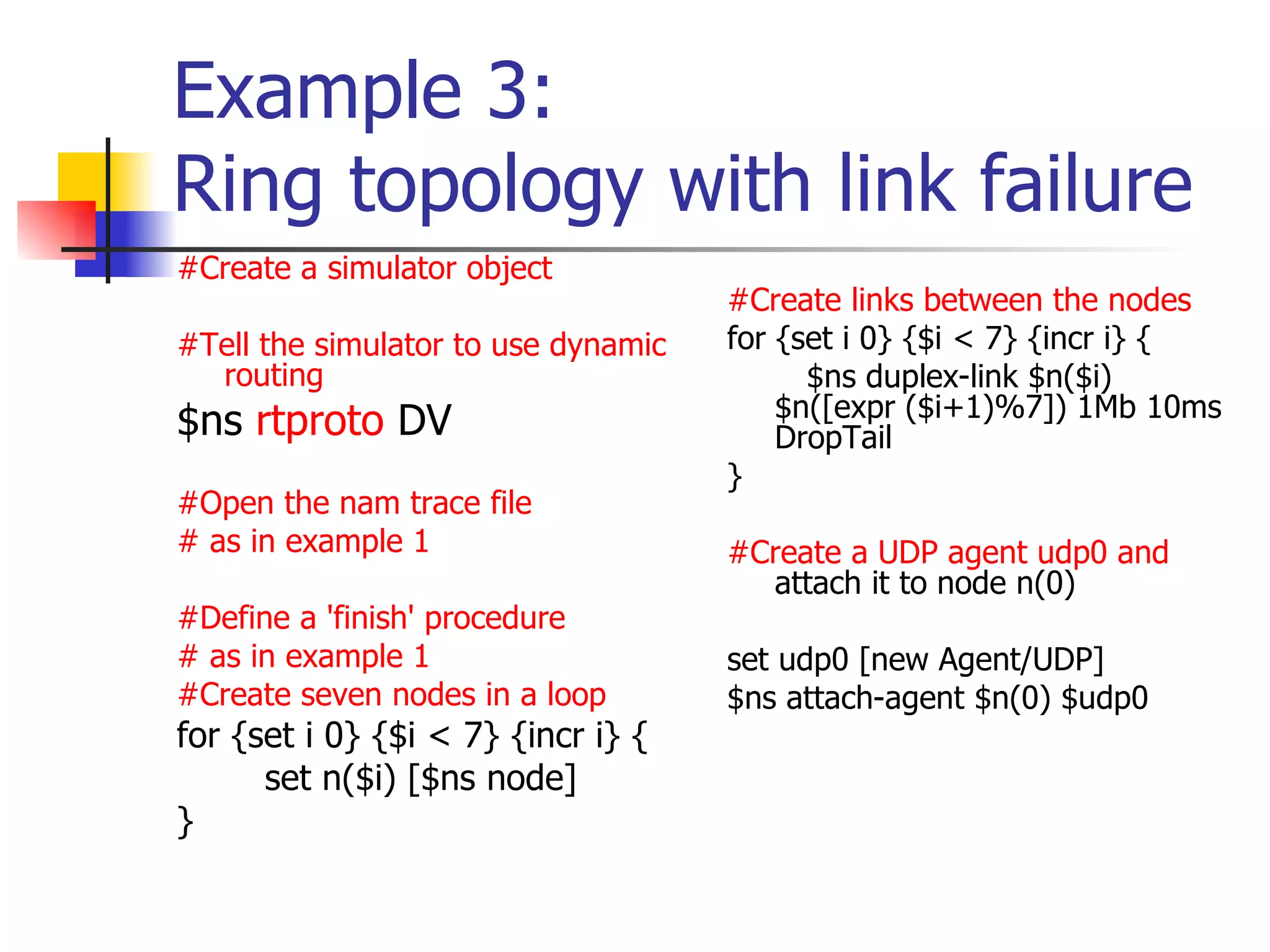 Ns 2 Network Simulator An Introduction | PPT