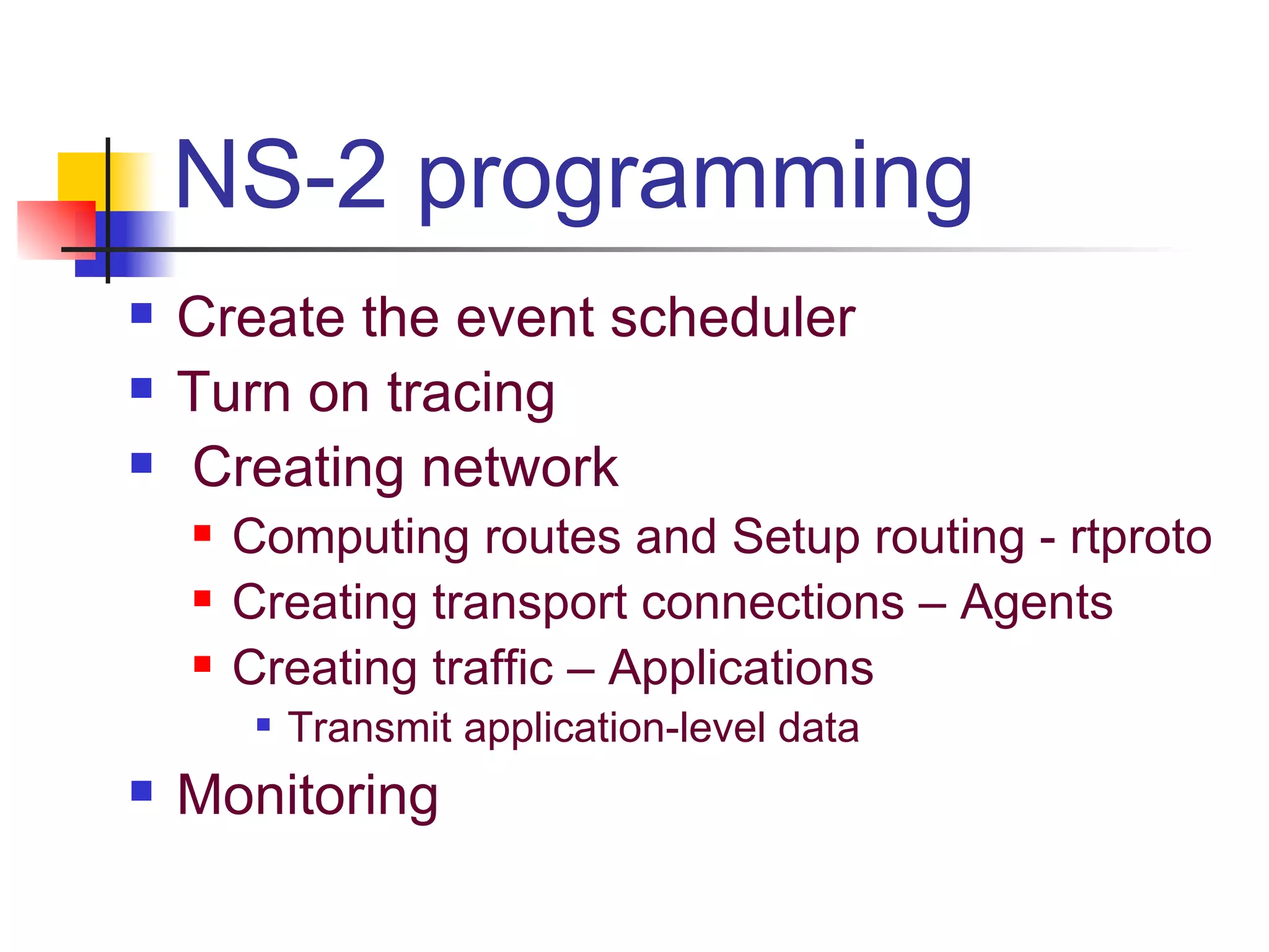 Ns 2 Network Simulator An Introduction | PPT