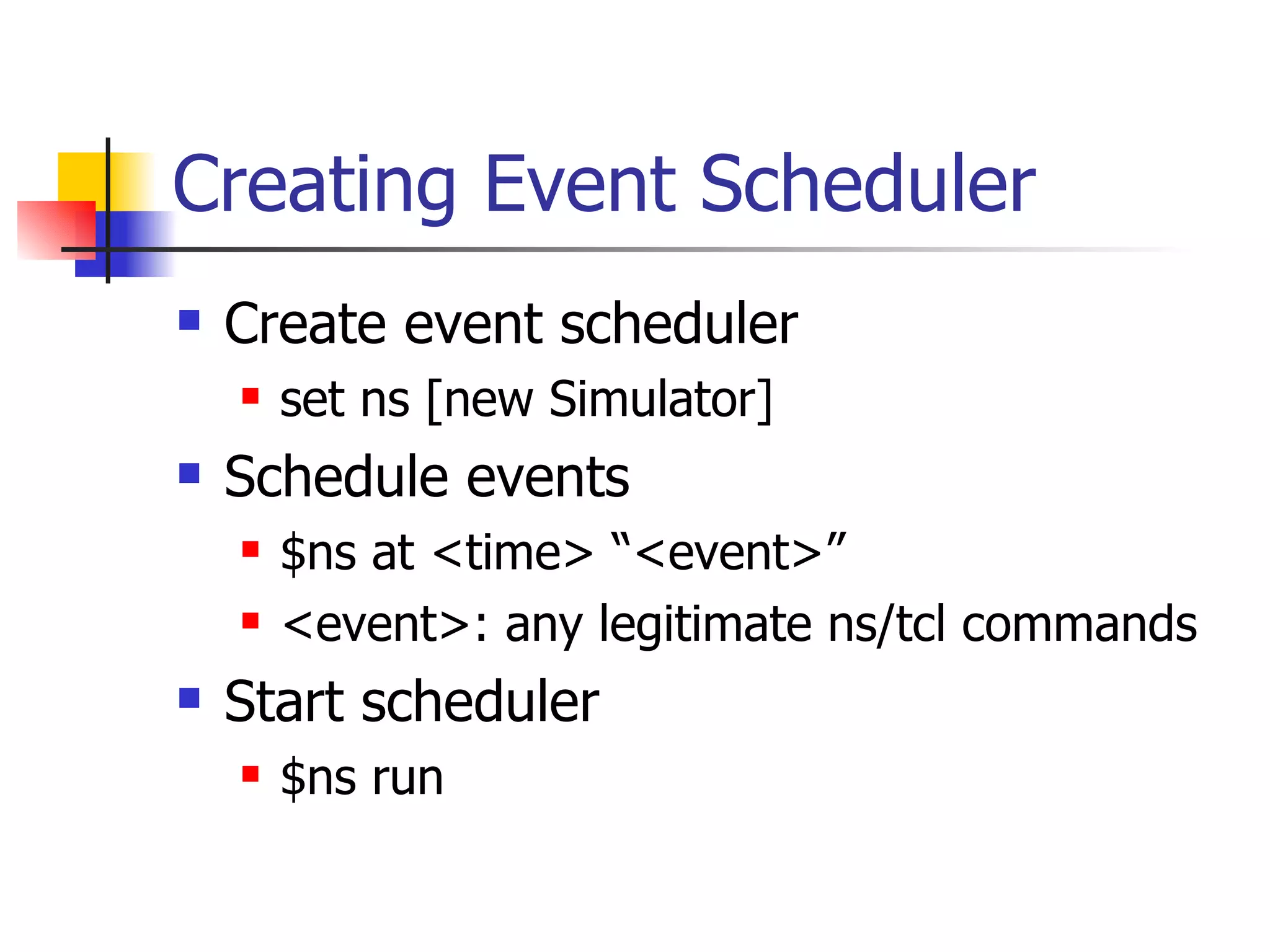 Ns 2 Network Simulator An Introduction | PPT