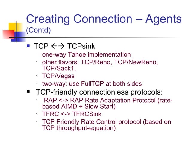 Ns 2 Network Simulator An Introduction | PPT | Computer Networking ...