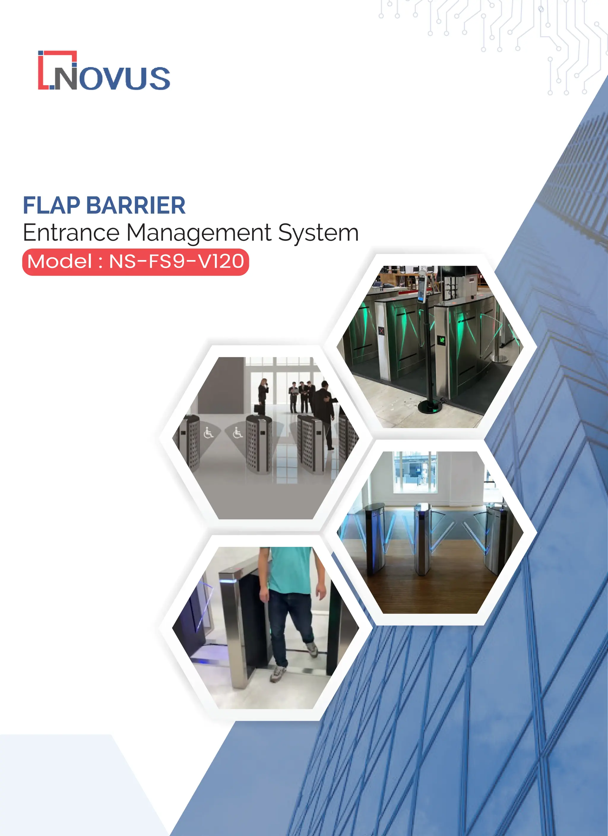 Automatic flap barrier system flap barrier | PDF