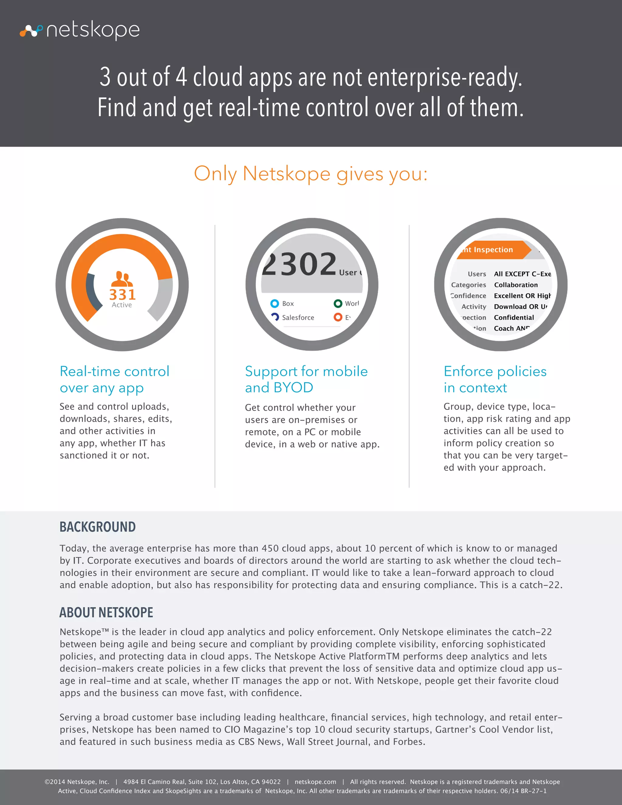 Netskope Overview | PDF