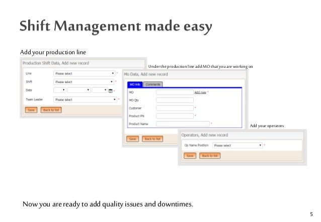 Shift Management System
