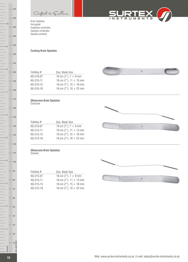 NEUROSURGERY INSTRUMENTS CATALOGUE | PDF