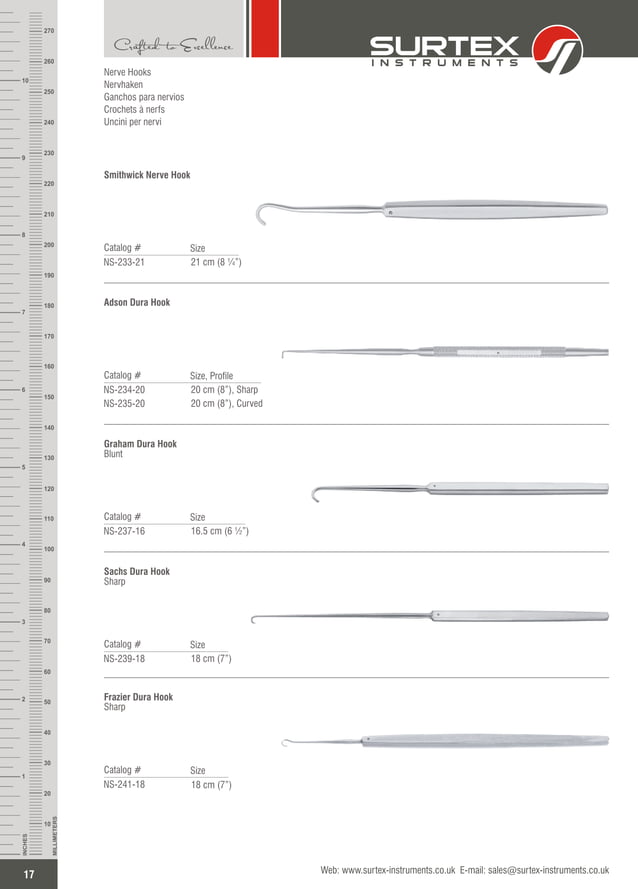 NEUROSURGERY INSTRUMENTS CATALOGUE | PDF